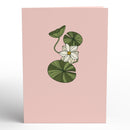 Stained Glass Lily Pond Pop-Up Card – Lovepop