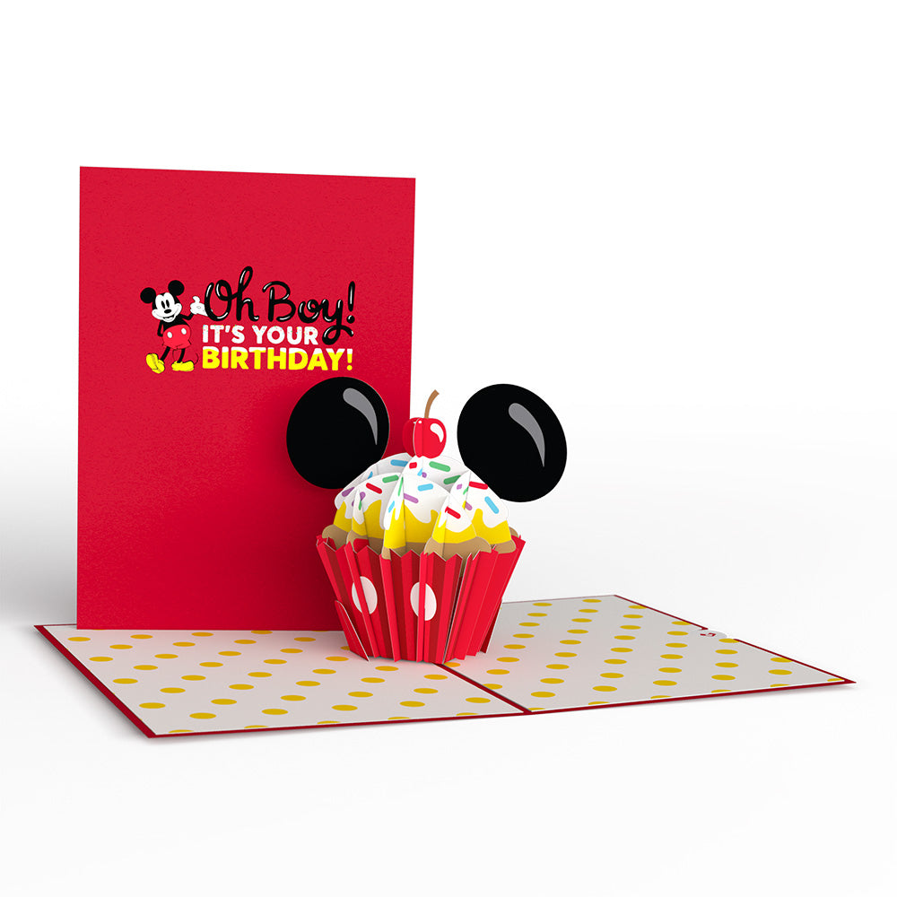 Disney's Mickey Mouse Oh Boy! Birthday Pop-Up Card – Lovepop
