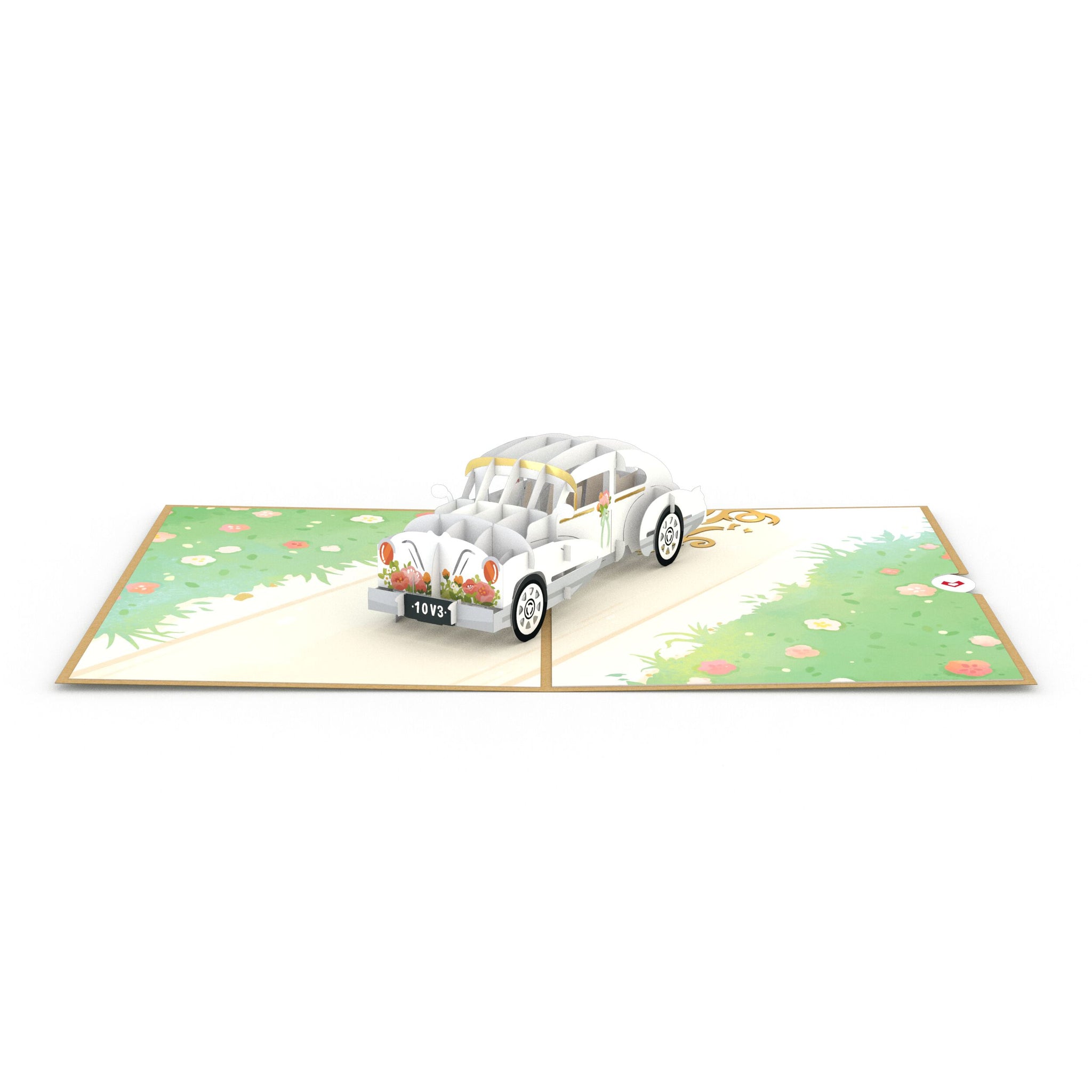 Wedding Car Pop-Up Card – Lovepop