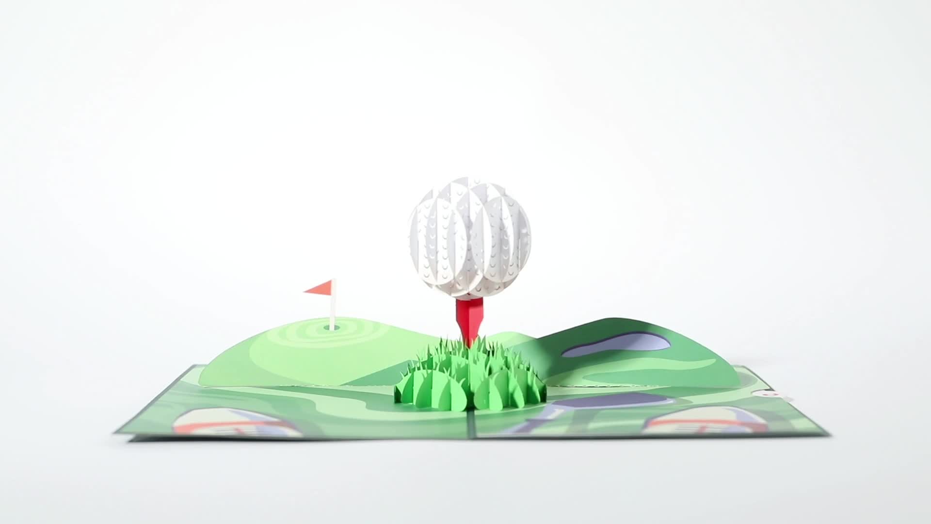 Hole in One Pop-Up Card – Lovepop