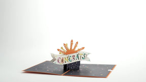 Congrats Explosion Pop-Up Card – Lovepop