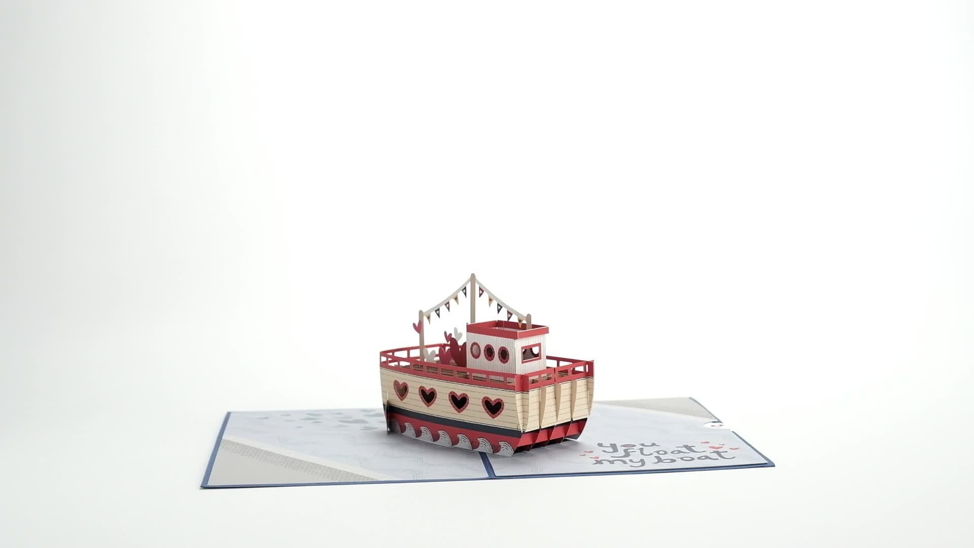 You Float My Boat Pop-Up Card – Lovepop