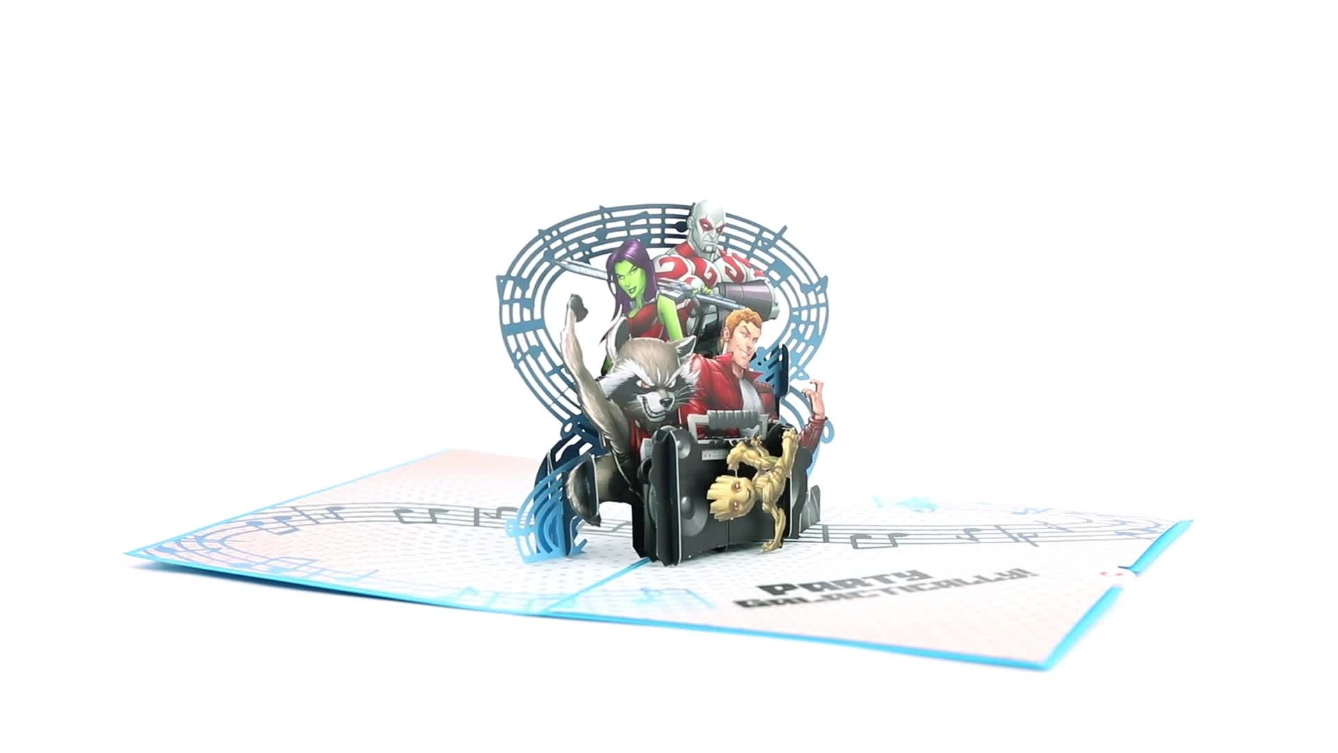 Marvel's Guardians of the Galaxy Galactic Birthday Pop-Up Card – Lovepop