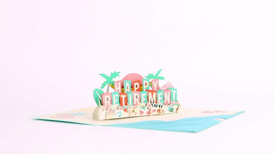 Happy Retirement Pop-Up Card – Lovepop
