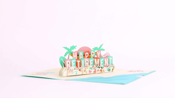 Happy Retirement Pop-Up Card – Lovepop