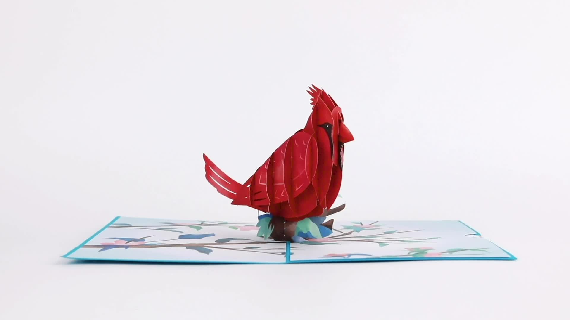 Love Cardinal Pop-Up Card – Lovepop