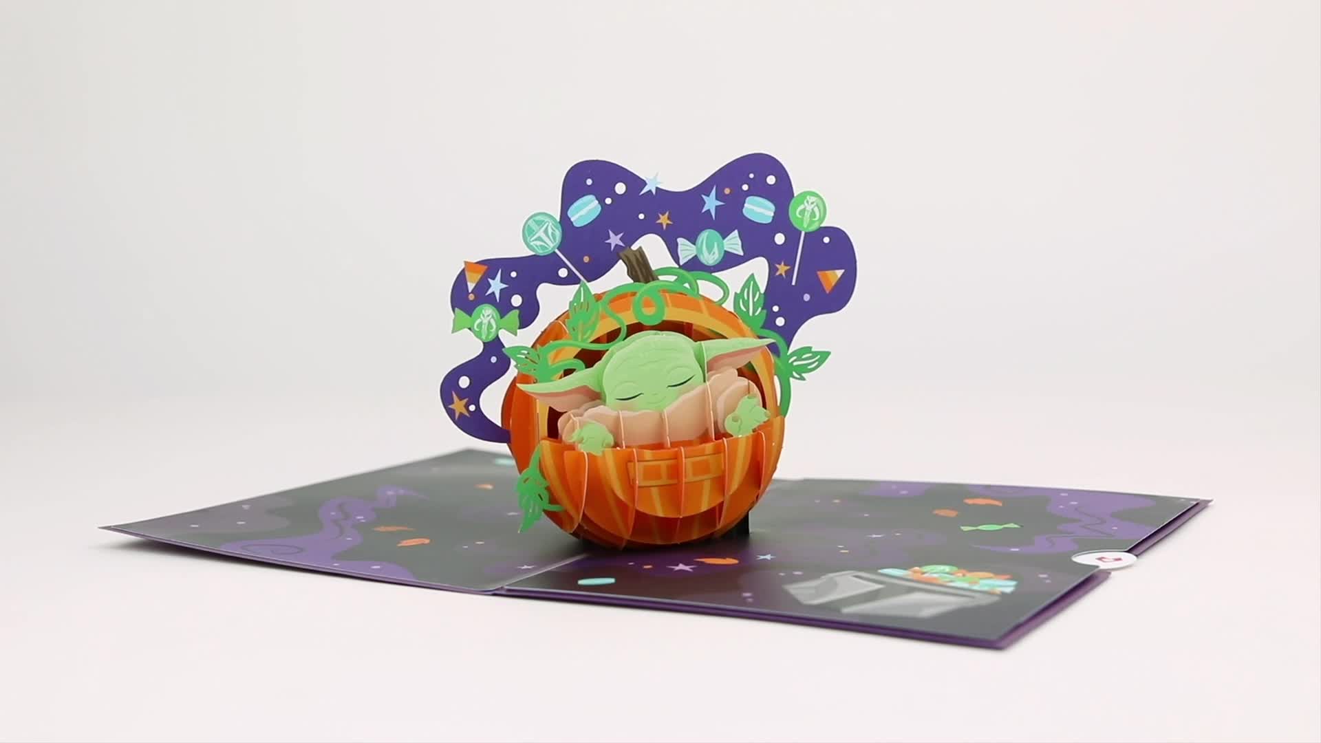 Star Wars™ The Mandalorian™ Grogu™ Candy is the Way Pop-Up Card – Lovepop