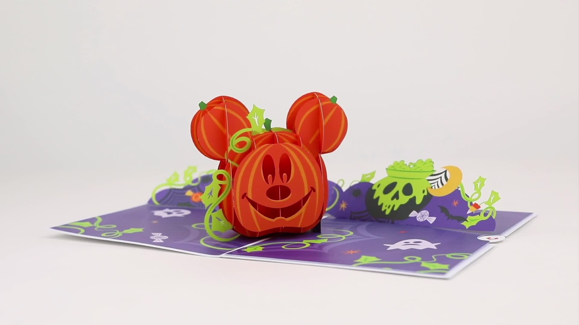 Mickey Mouse Halloween Card | Happy Halloween Pop Up Card | Lovepop