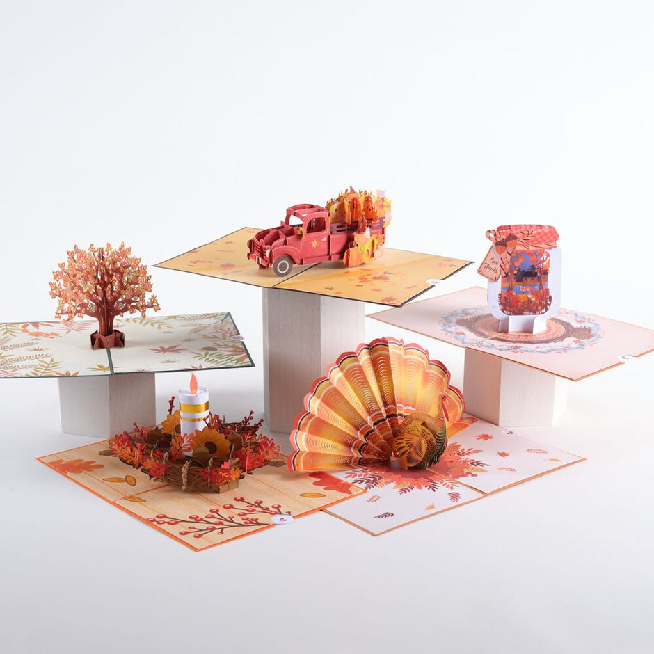 Happy Thanksgiving Cards | Pop Up Thanksgiving Greeting Cards | Lovepop