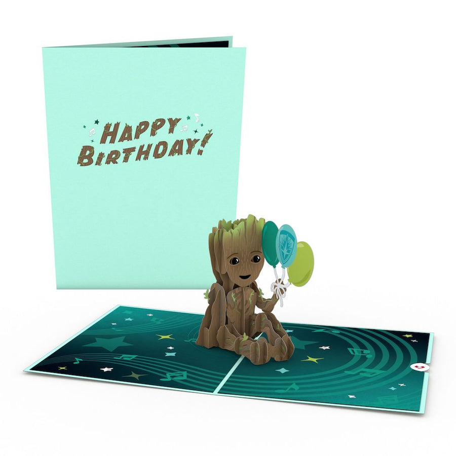 Marvel's Guardians of the Galaxy Groot Birthday Pop-Up Card – Lovepop