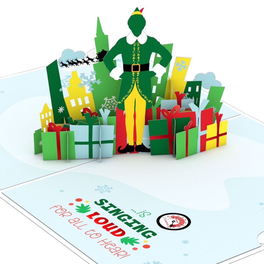 Elf Christmas Cheer Pop-Up Card – Lovepop