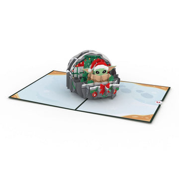 Star Wars™ The Mandalorian™ Grogu™ Happy Holidays Pop-Up Card – Lovepop