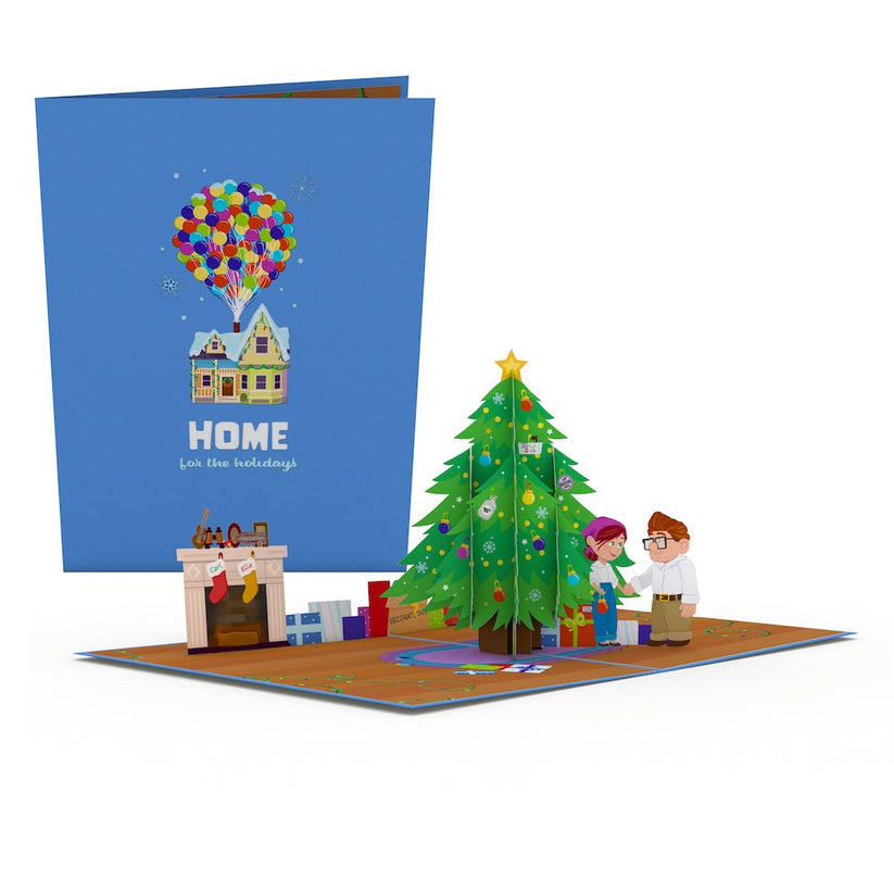 Disney and Pixar Up Home For The Holidays Pop-Up Card – Lovepop
