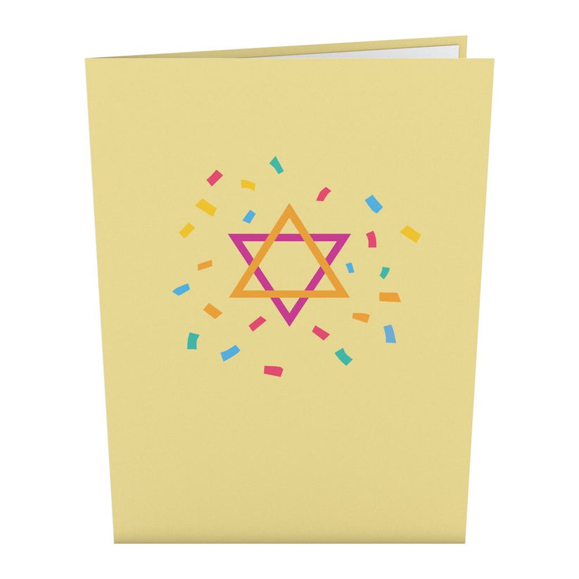 Confetti Mazel Tov Pop-Up Card – Lovepop