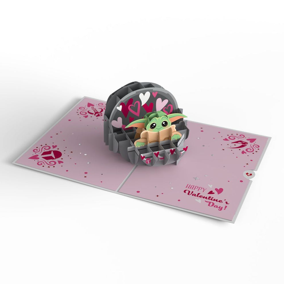 Star Wars™ The Mandalorian™ Grogu™ Love is the Way Pop-Up Card – Lovepop