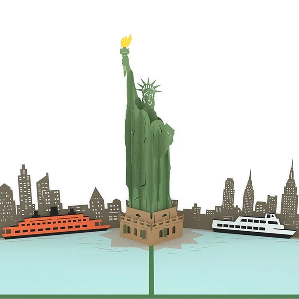 Statue of Liberty Card | Pop Up Greeting Card | Lovepop